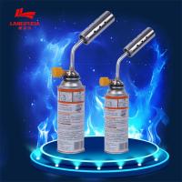China 1300 Celsius Camping Gas Torch , Cooking Torch Gun Automatic Ignition for sale