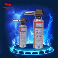 China Brown ODM 18cm Cassette Gas Torch Burner 1300 Celsius for sale