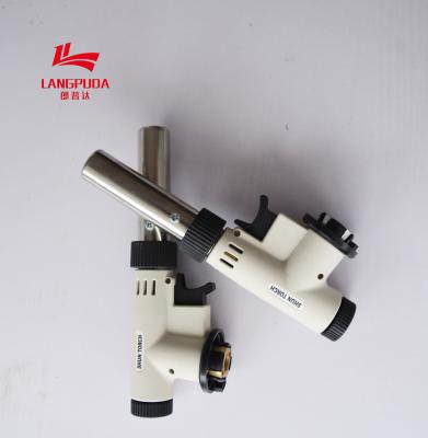 China OEM ODM 18.5cm Gas Heating Torch , Kitchen Blow Torch Lighter for sale