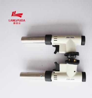 China Refillable Safety Camping Gas Blow Torch 360 Free Rotate Adjustable for sale