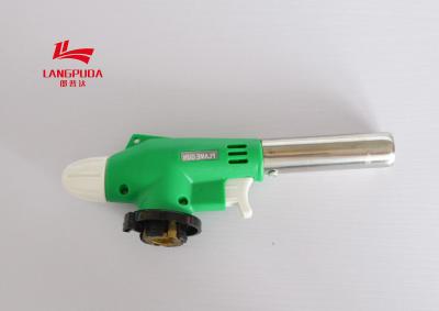 China 111mm 150g/H Adjustable Butane Torch Automatic Ignition for sale