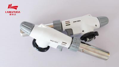 China Manual Ignition 19.5cm Gas Heating Torch , Handheld Micro Butane Torch for sale