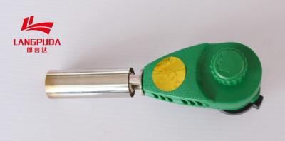 China Manual Knob Switch 16cm Cassette Gas Torch Burner for sale