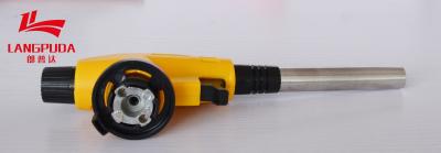 China Black Yellow 20cm BBQ Flame Gun Grill Torch Charcoal Starter for sale