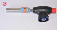 China Metal 24cm Cassette Gas Torch Burner , Portable Barbecue Blow Torch for sale