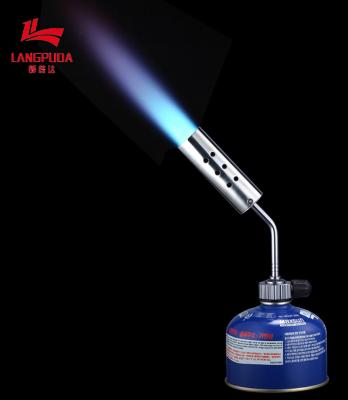 China Copper Pipe 21cm Kitchen Torch Gun , Hand Held Blow Torch Cooking for sale