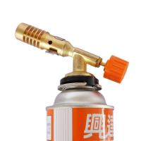 China Brass Plastic Portable 1300C Gas Heating Torch Flamethrower for sale