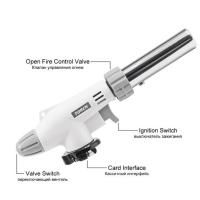 China Plastic 19.5cm Portable Gas Welding Torch Hiking Camping Baking for sale