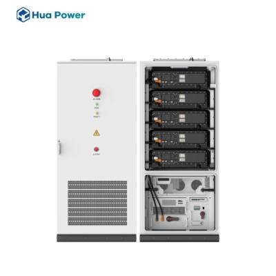 China Hua Power B2B Own Factory EV Charge With Storage Off-grid Power 110kW 233kWh Energy  Storage Cabinet for sale