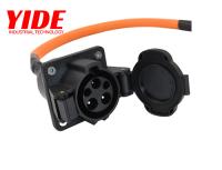 China US Electric Car Connector 5 PIN Female Interlock IP68 250V 16A 32A for sale