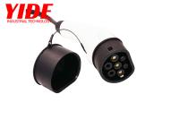 China Interlock EV Connector Types 16A 32A IP68 Car AC Connectors 5 PIN Male for sale