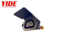 China Electric Bike Panel Mount Power Socket Connector 2Pin Motorcycle Connector for sale
