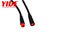 China YIDE 2 Pin Female Ebike Motor Extension Cable Connector IP67 Waterproof 48V 2A for sale