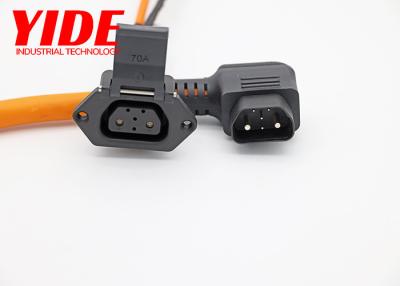 China 70A 96V IP67 Waterproof Motorcycle Electrical Connector 2+4 Pin Male Female for sale