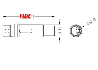 China 60V 10A Ebike Battery Connector Plug 2 PIN Famale Connectors for sale