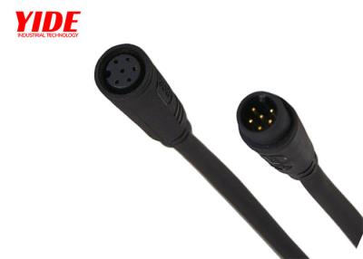 China 48V 2A 6 Pin Waterproof Ebike Connector Male IP67 Electric Bike Connector for sale