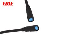 China Blue Ebike 3 PIN Connector Temperature Resistance Reliable TUV for sale