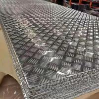China Polished Aluminum Diamond Plate Sheet Metal / Aluminum Checkered Plate Price for sale