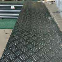 China Polished Aluminum Diamond Plate Sheet Metal / Aluminum Checkered Plate Price for sale