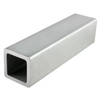 China 7046 Aluminum Square Tube Mill Finished / Anodized Rectangular Aluminum Pipe for sale