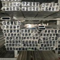 China 7046 Aluminum Square Tube Mill Finished / Anodized Rectangular Aluminum Pipe for sale