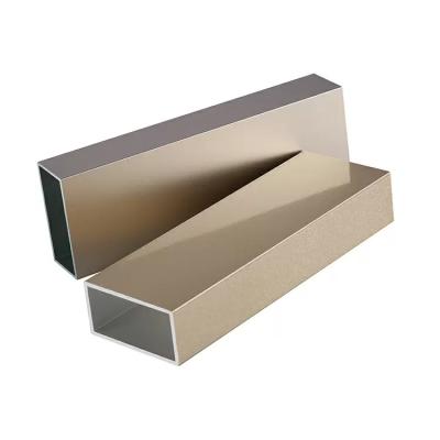 China 7005 7072 Aluminum Square Tube Decoration Aluminium Rectangular Tubing Price for sale