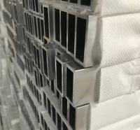 China 5083 5A06 Aluminum Square Tube , Anodized Aluminum Rectangular Tubing for sale