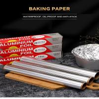 China 20 Micron Aluminium Foil Paper Roll Custom Aluminium Coil Paper for sale