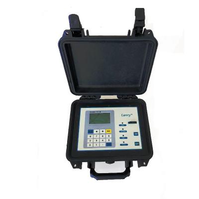 China Portable ultrasonic flow meter clamp on flow sensor with 4-20mA and RS485 modbus output for sale