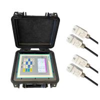 China TF1100-DP Dual Channels Portable Clamp-On Transit Time Ultrasonic Flowmeter for sale