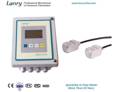 China Fixed Doppler Ultrasonic Flowmeter DF6100-EC for sale