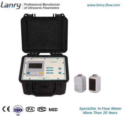 China Portable Doppler Ultrasonic Flow Meter With Data Logger Function for sale