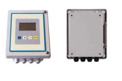 China Paper Slurry Doppler Type Ultrasonic Flow Meter With Clamp On Transducer for sale