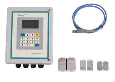 China TF1100-EC Clamp On Ultrasonic Flow Meter , Portable Transit Time Flow Meter for sale