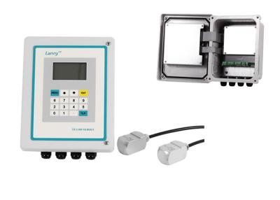 China Wall Mounted Transit Time Flow Meter Strong Adaptive Ability For Full Pipe for sale