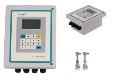 China High Accuracy Transit Time Ultrasonic Flow Meter , Insertion Ultrasonic Flow Meter for sale