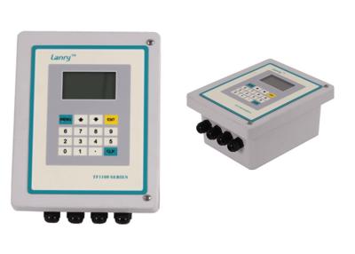 China Wall Mounted Transit Time Ultrasonic Flow Meter With Metal Transducer for sale