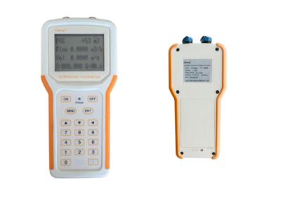 China Good Stability Ultrasonic Handheld Flow Meter IP65 For Mobile Measurement for sale