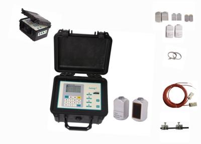 China Transit Time Portable Ultrasonic Flow Meter For Liquid Non Intrusive Type for sale