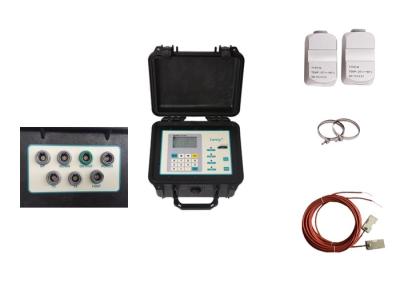 China Portable Transit Time Ultrasonic Flow Meter , Ultrasonic Liquid Flow Meter for sale
