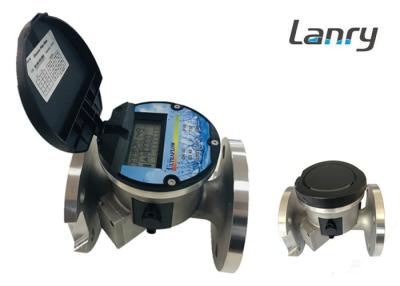 China IP68 Ultrasonic Water Meter With 9 - Bit LCD Display CE Certified for sale