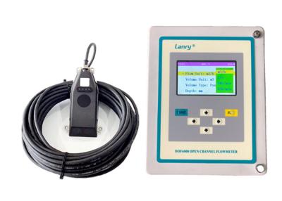 China 4 - 20mA RS485 Open Channel Water Flow Meter High Accuracy With Conductivity for sale