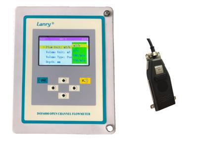 China Liquid Ultrasonic Open Channel Flow Meter With Pressure Compesation for sale