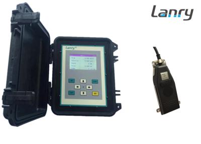 China Doppler Portable Ultrasonic Open Channel Flow Meter Rechargeable Battery Powered for sale