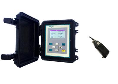 China 0 - 10m Depth Range Ultrasonic Open Channel Flow Meter Measure Water Velocity for sale