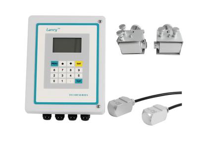 China 0.25mm/S Resolution Non Invasive Ultrasonic Flow Meter for sale