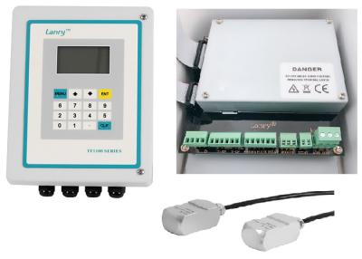 China Clamp-on Data Logger Function Water Flow Meter for sale