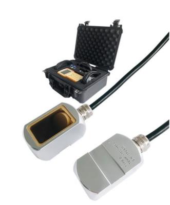 China DN6000 OCT IP65 Wireless GPRS Portable Ultrasonic Liquid Flow Meter for sale