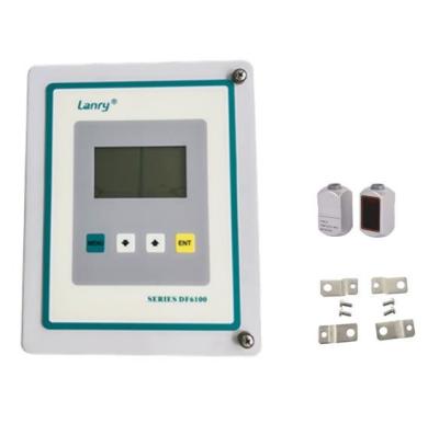 China Fiberglass 50-700mm100ppm Doppler Ultrasonic Velocity Flow Meter for sale