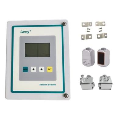 China IP68 DN40 2.0% Calibrated Clamp On Doppler Ultrasonic Flow Meter for sale